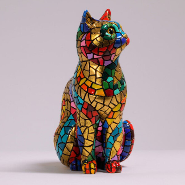 Barcino Designs - CARNIVAL Edition Katze classico gold - Deko Unlimit ...