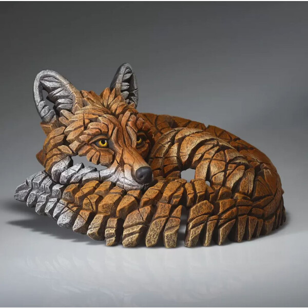 Edge Sculpture - Curled up fox / liegender Fuchs - Deko Unlimited – E ...